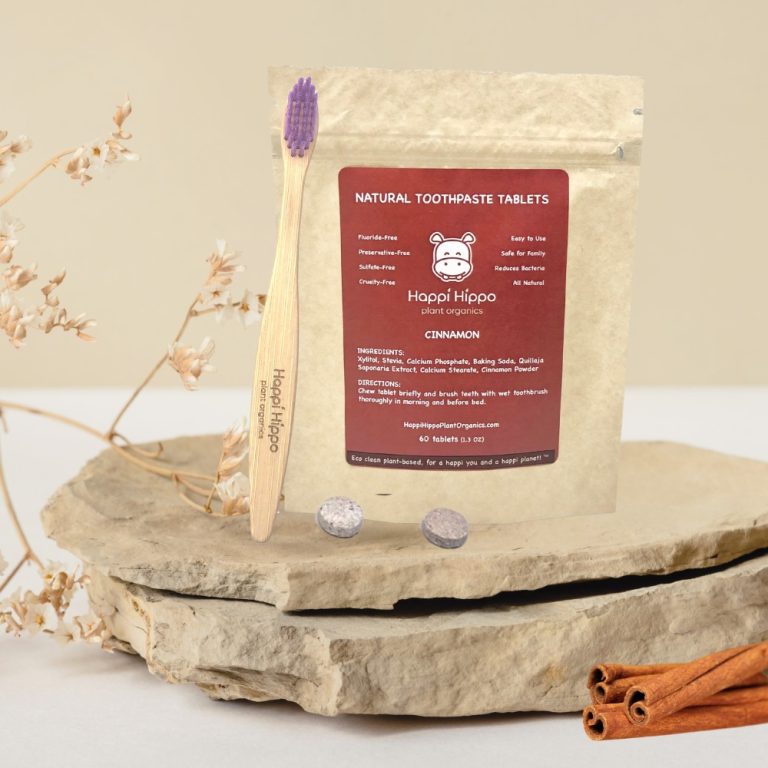 Natural Toothpaste Tablets - Cinnamon - California Shop Small