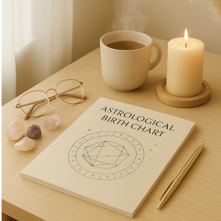 Personalized Astral Birth Chart Guide - California Shop Small