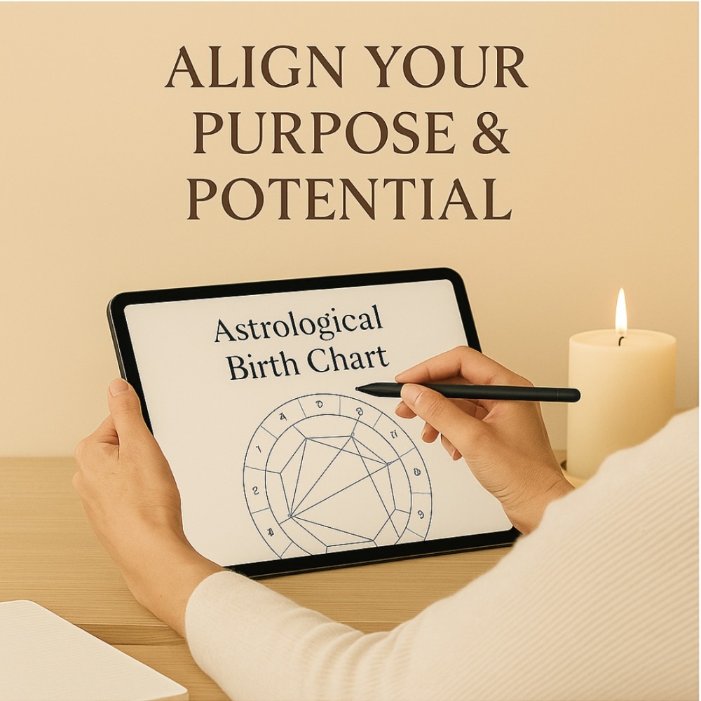 Personalized Astral Birth Chart Guide - California Shop Small